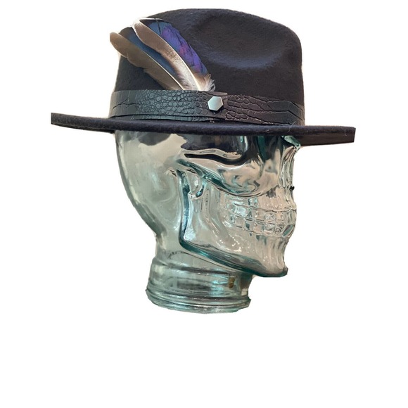 KOVA-E | Accessories | Serendipity Customised Fedora Western Style Hat ...